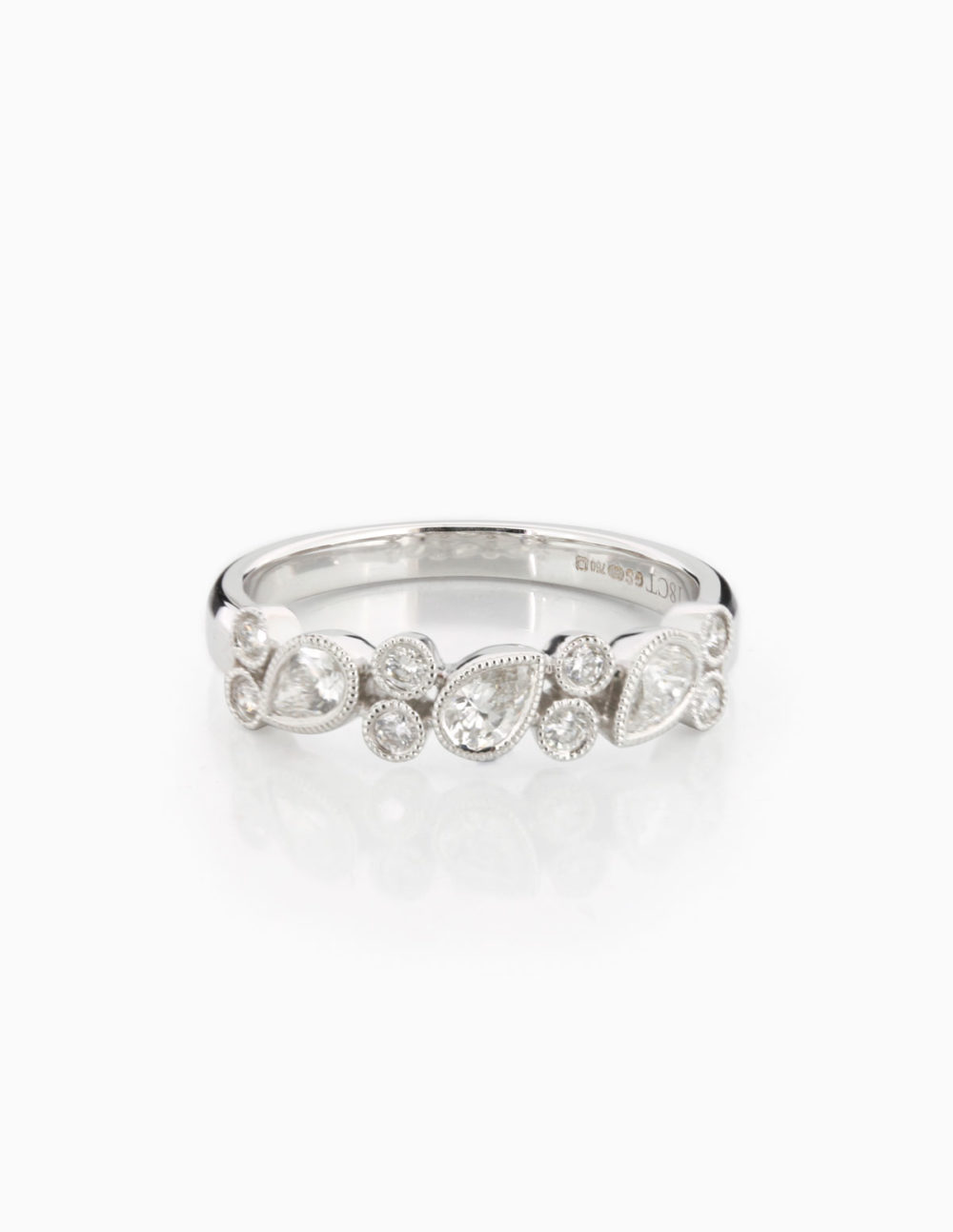 Diamond Bubble Ring - TheJewelleryWorkshop
