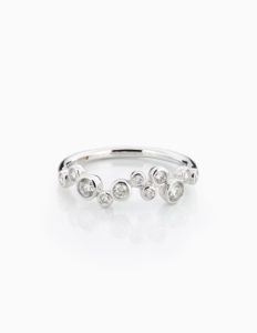 Diamond Bubble Ring - TheJewelleryWorkshop