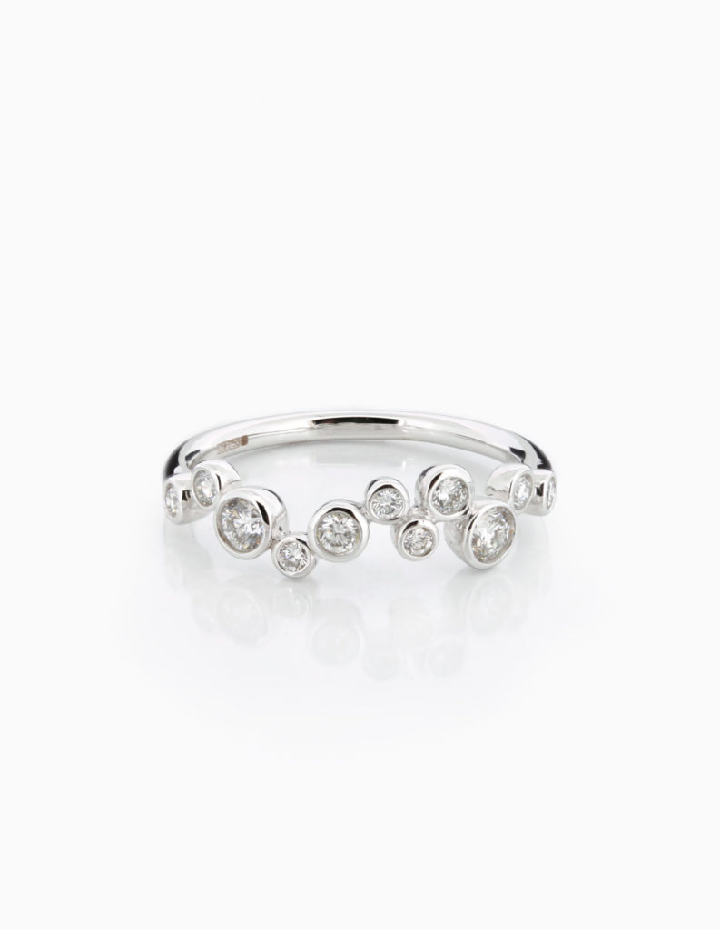 Diamond Bubble Ring - TheJewelleryWorkshop