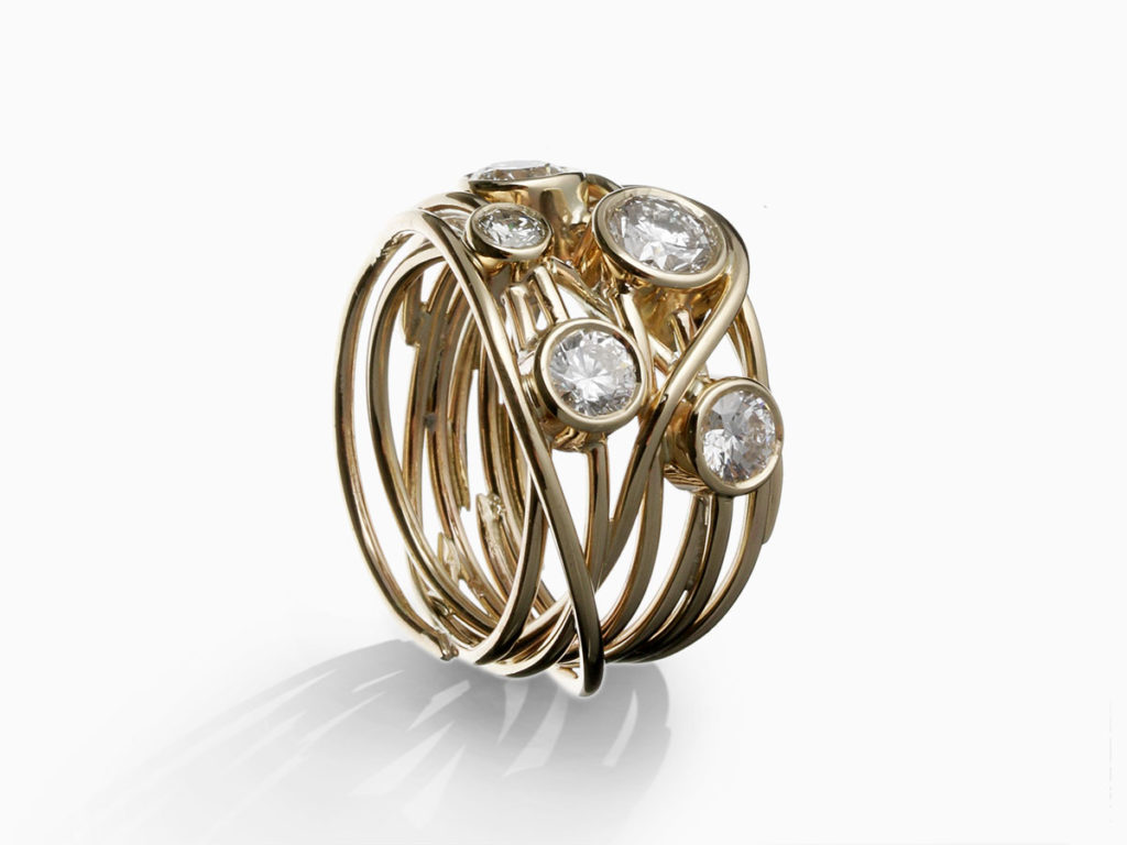 Bespoke-diamond-wrap-ring - TheJewelleryWorkshop