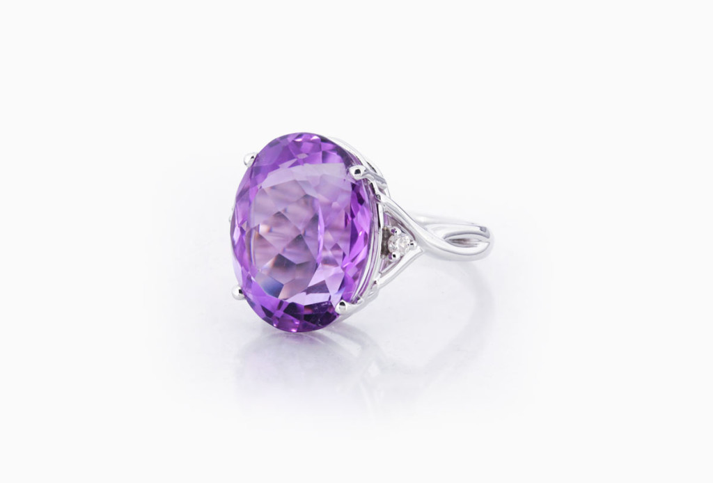 Bespoke-amethyst-diamond-ring - TheJewelleryWorkshop