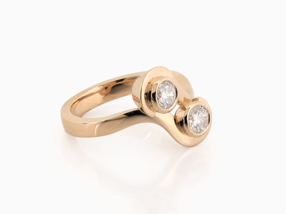 Bespoke-2-stone-diamond-ring - TheJewelleryWorkshop